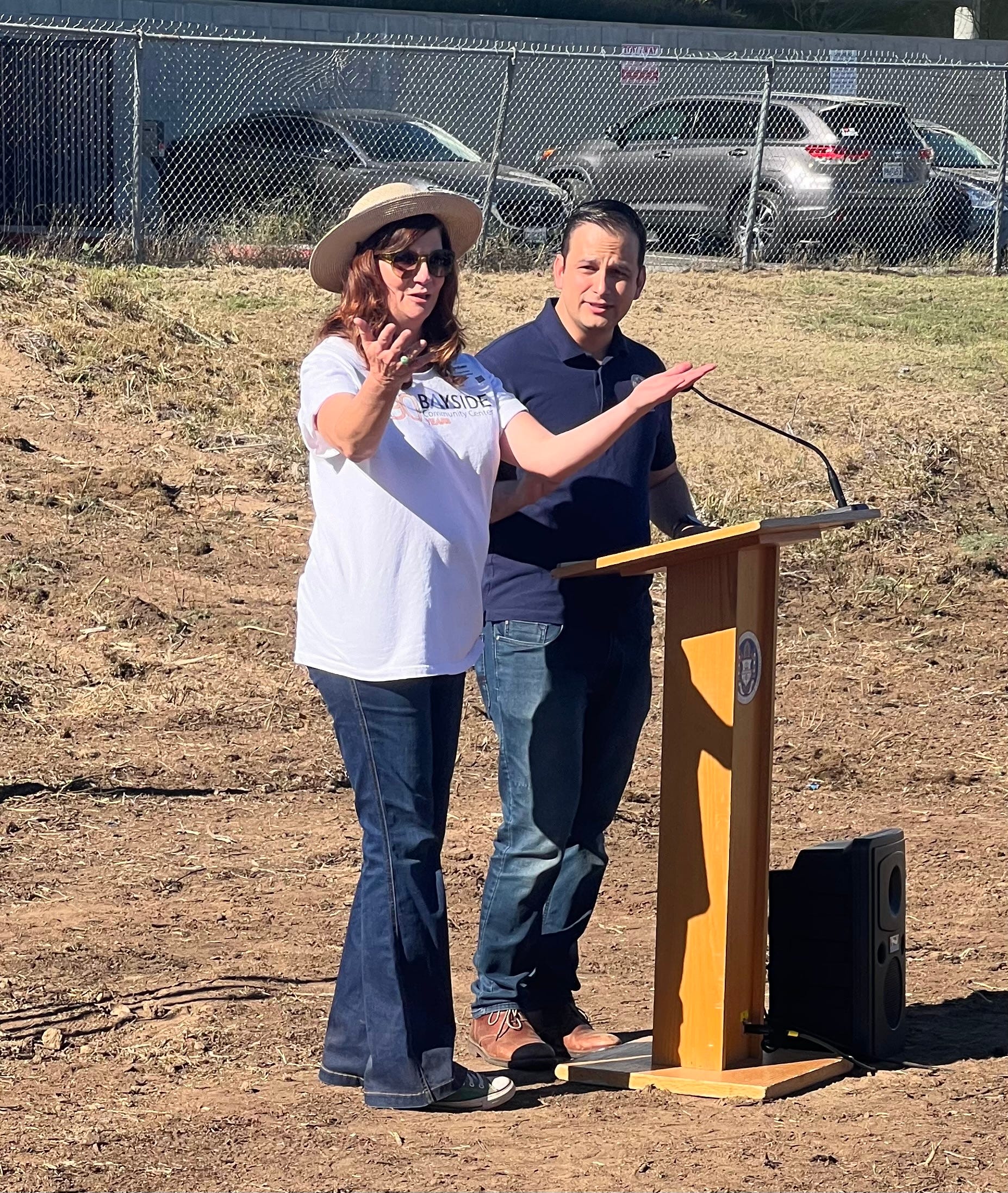 Groundbreaking for LV Community Garden
