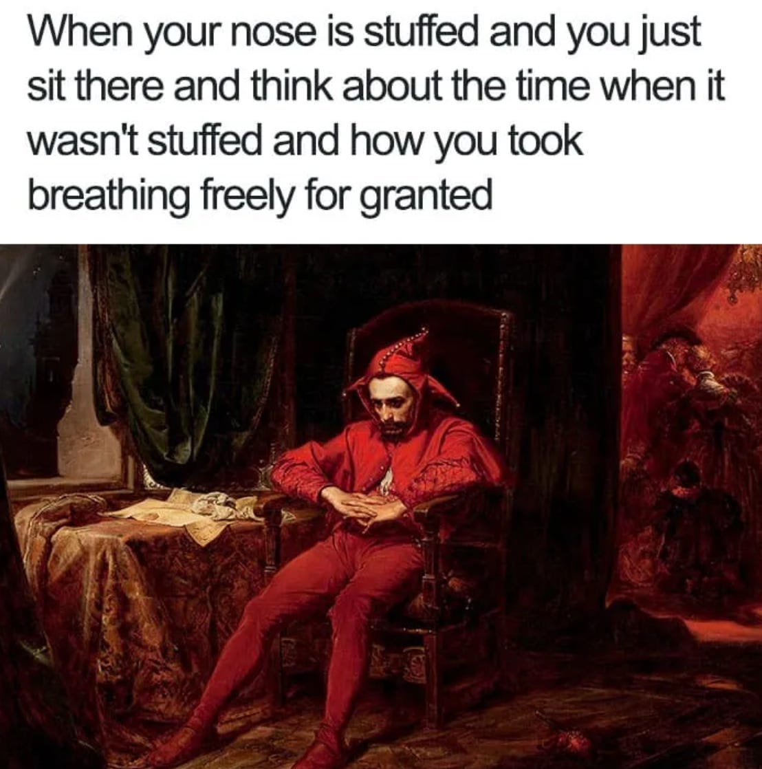 Pride goes before the The Flu - by Gail Muller