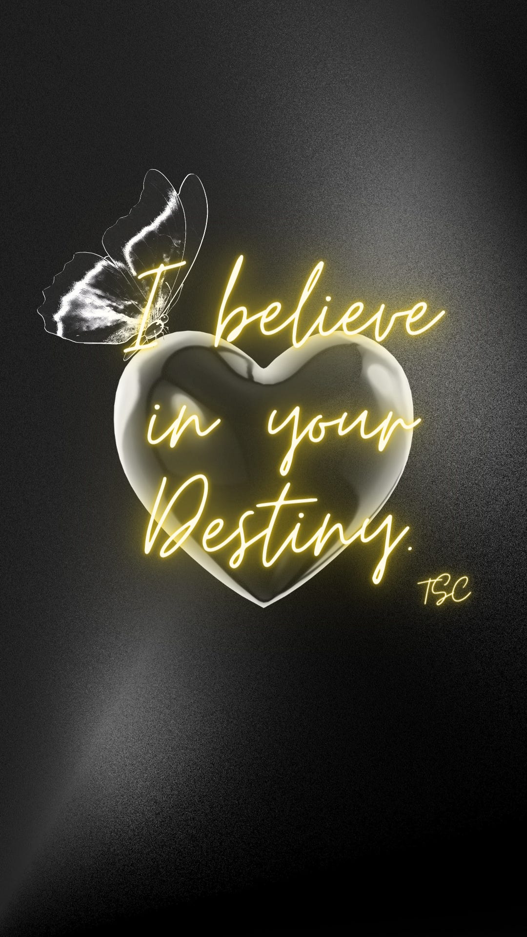 I believe in your destiny! - TSC’s Substack
