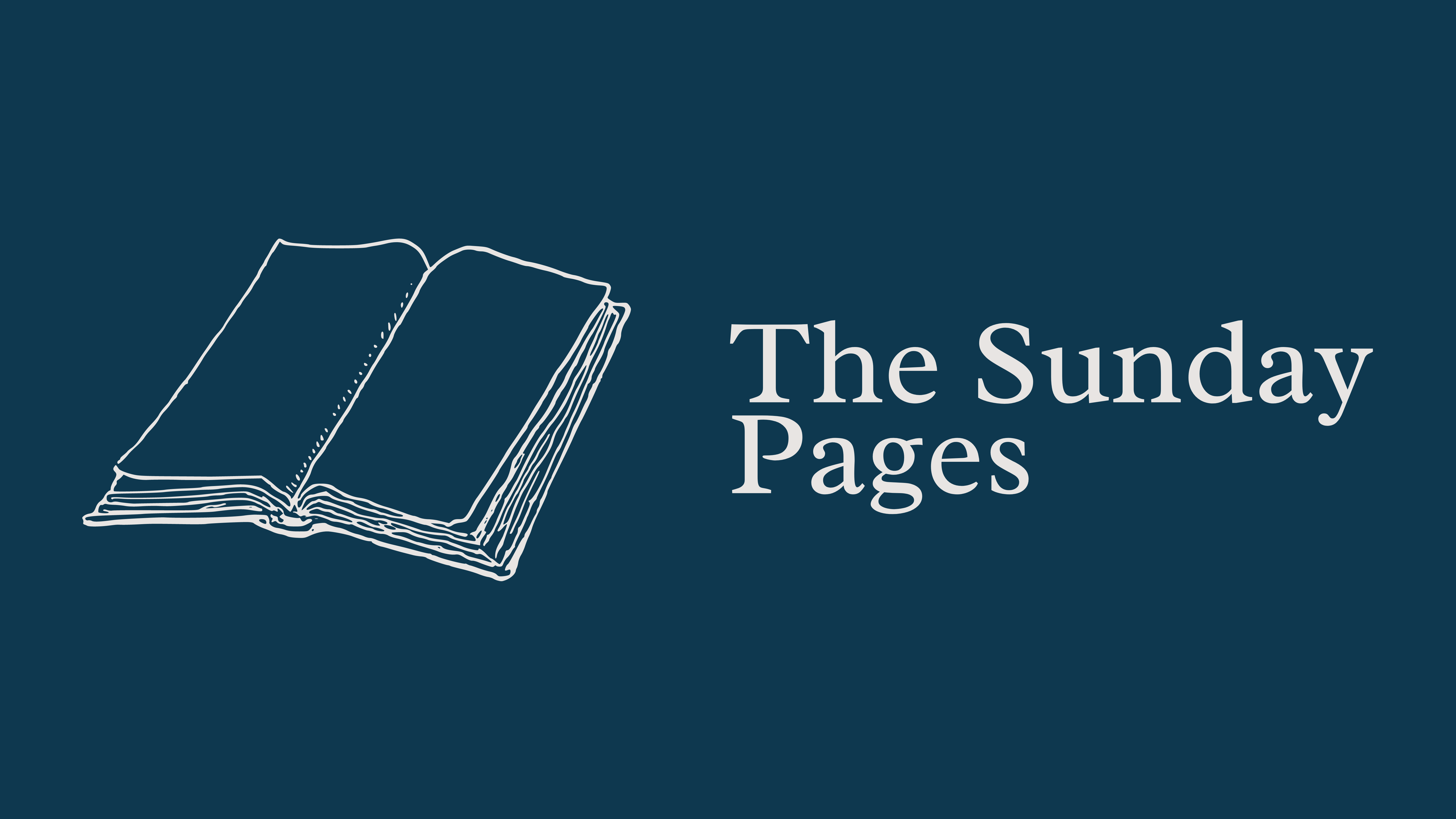 Introducing: The Sunday Pages - Back Again with Ian Harber