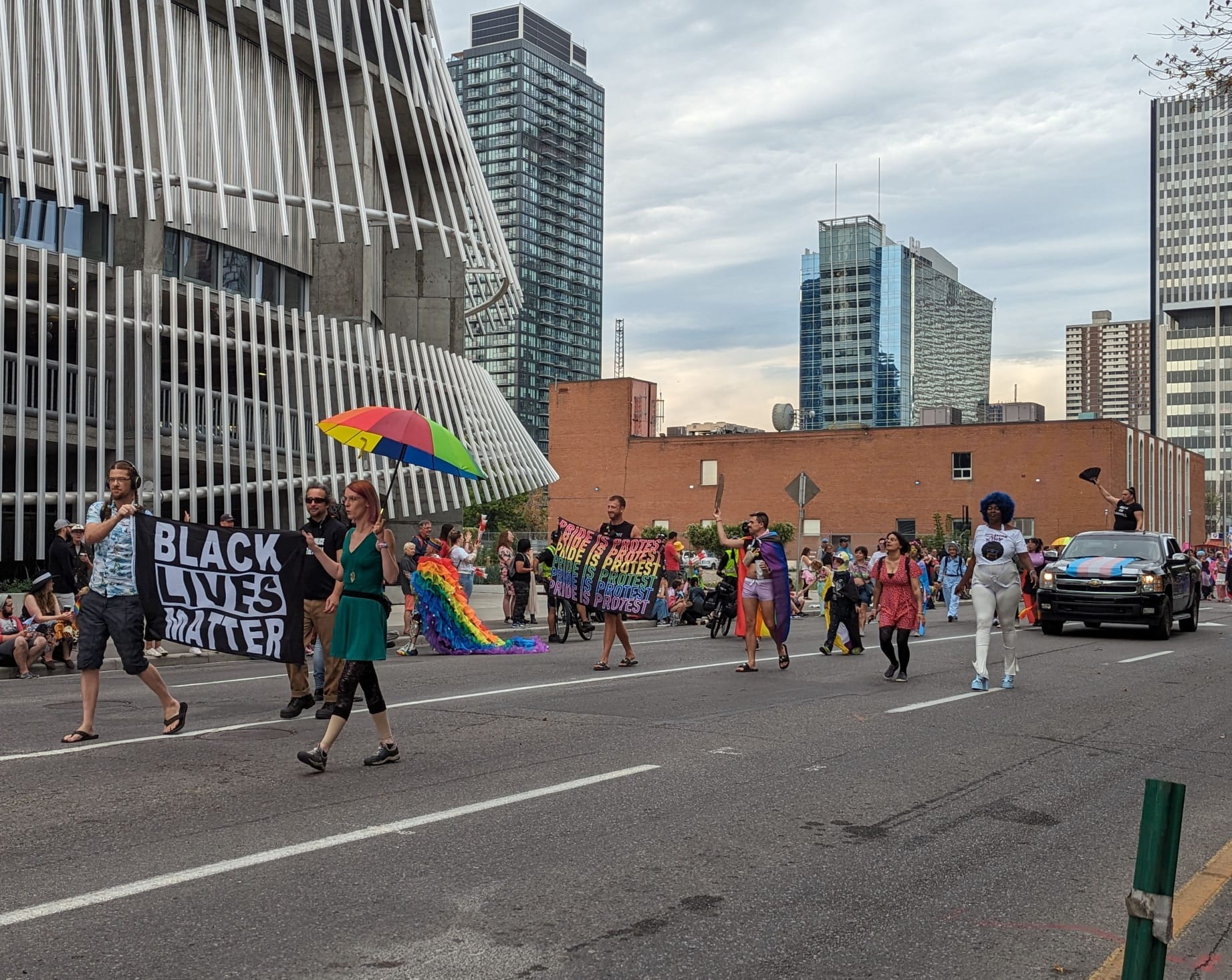 The Rainbow Parade of the New State Religion