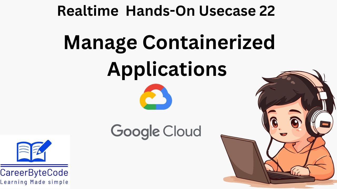 Kubernetes to Manage Containerized Applications on Google Cloud ...