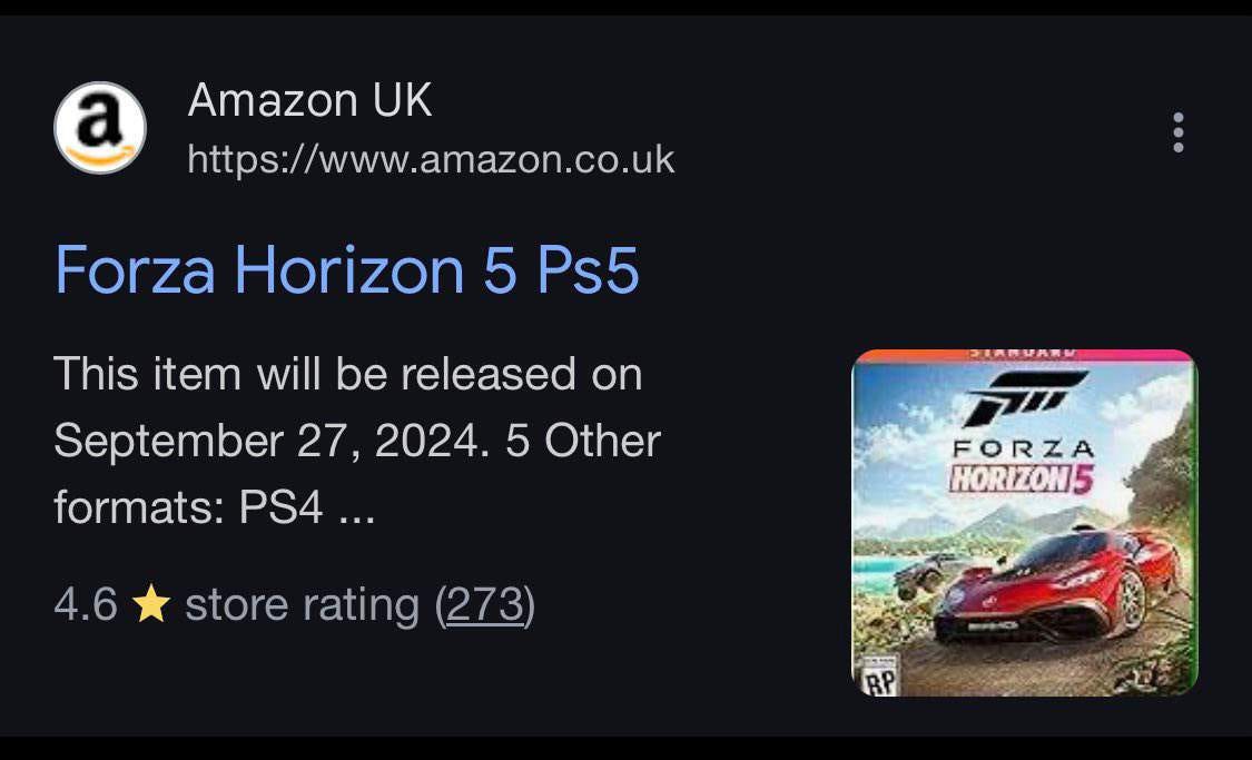 Forza Horizon 5 PS5 release could be announced at Gamescom 2024