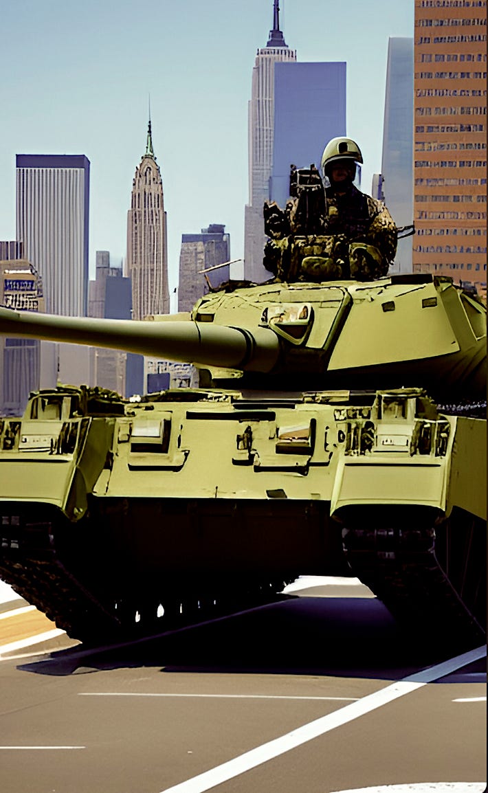 Tank you very much—but no tanks / Image Intermission