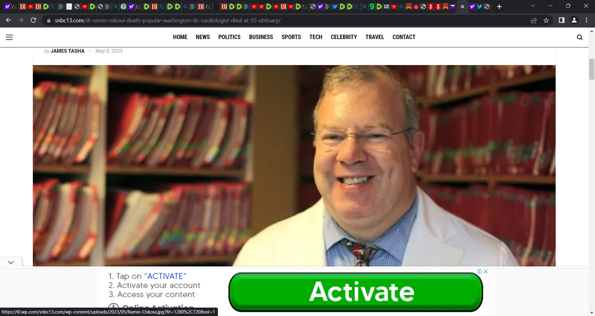 Was just told that my dear friend, Dr. Ramin Oskoui has died! He is a ...