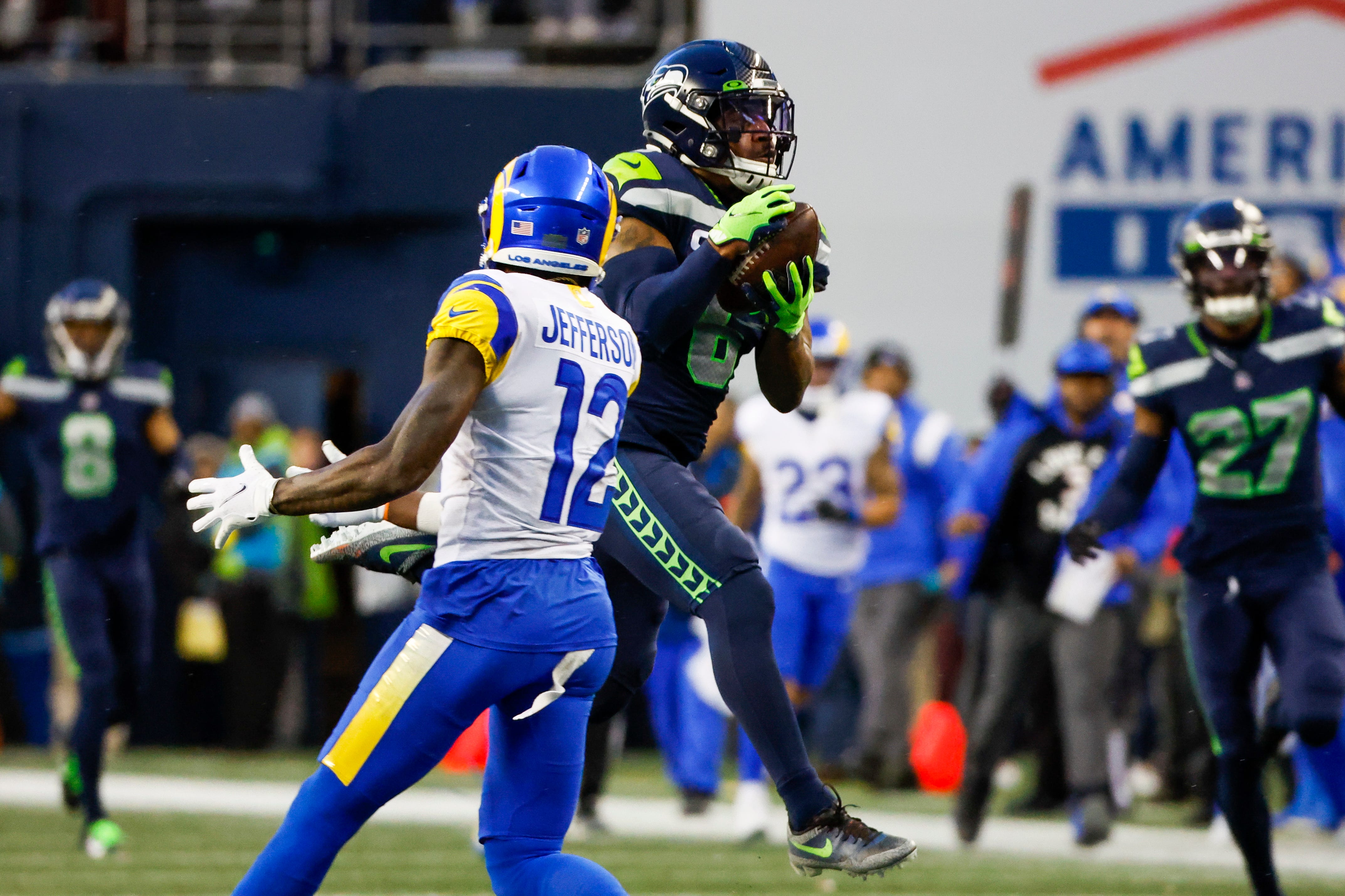 Quandre Diggs Spectacular Seahawks Interception