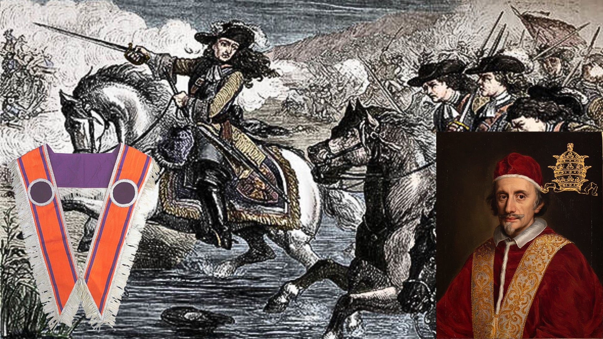 The Pope backed King Billy at the Boyne - by Tony McMahon
