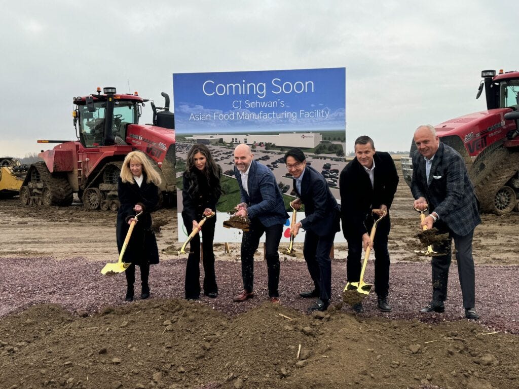 CJ Schwan’s breaks ground on estimated $1B South Dakota investment