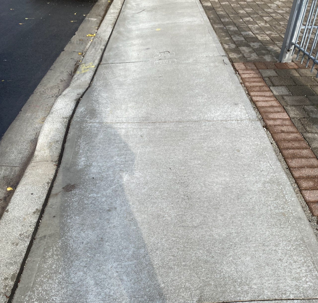 Sidewalks should be designed for people, not cars