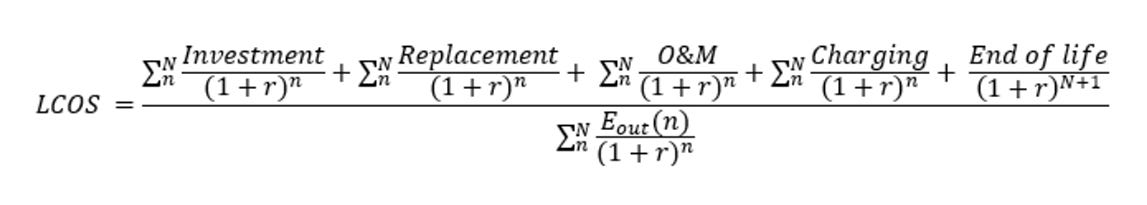 The moving landscape of stationary storage: leveling up on LCOS