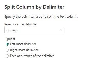 How To Use Power BI - Power Query Editor: Splitting Columns