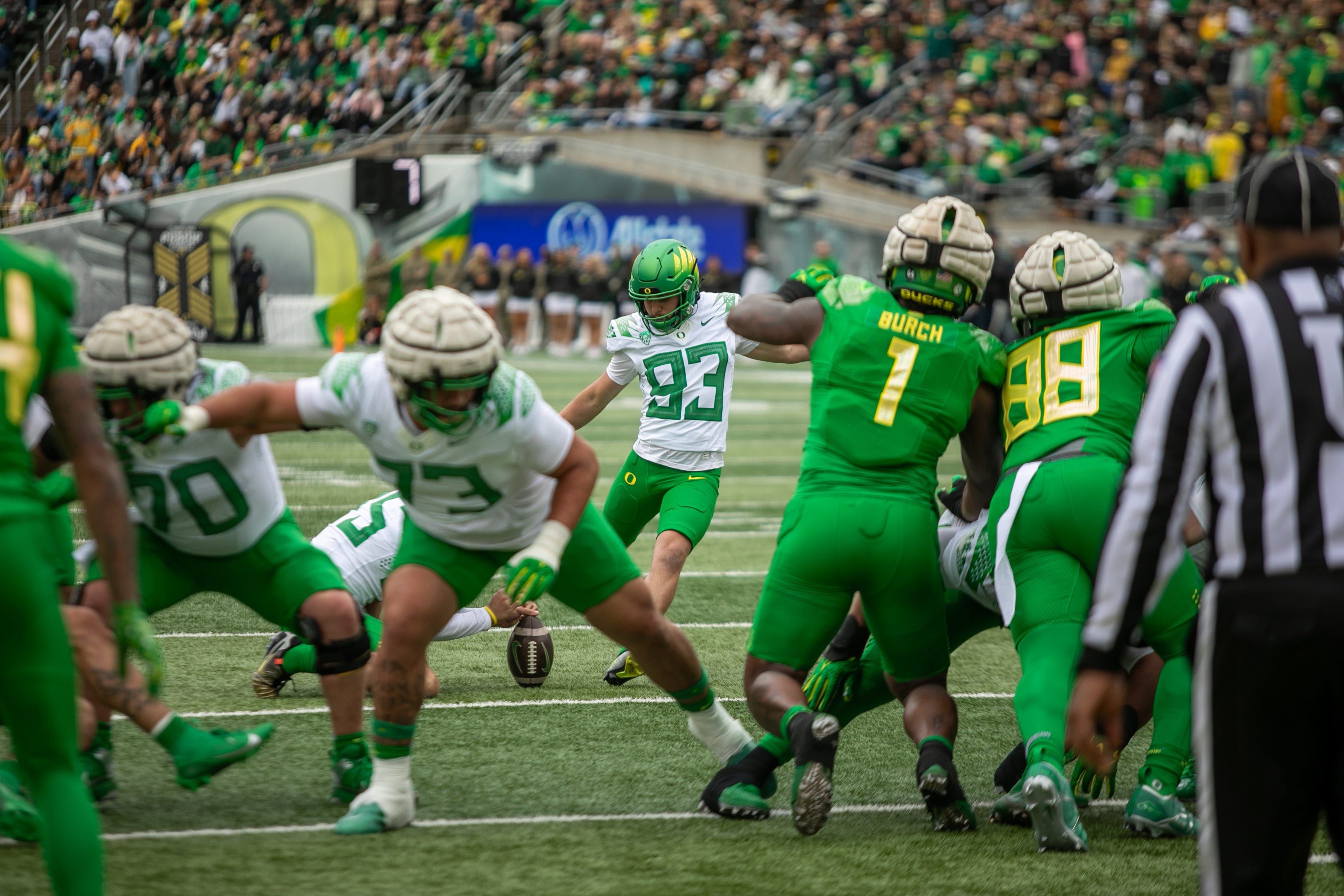 JJ Anderson's best photos from the Oregon spring game