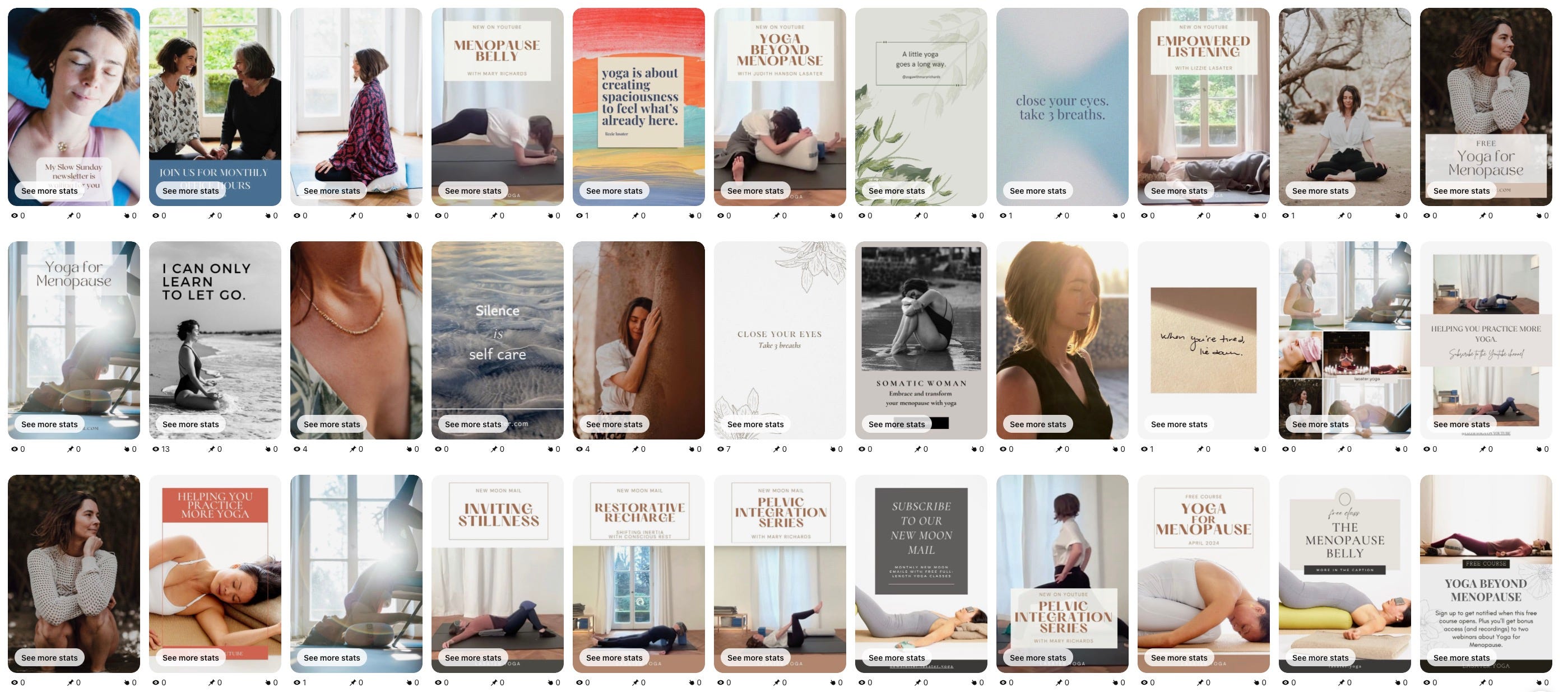 Are you on Pinterest? - Rest with Lizzie Lasater