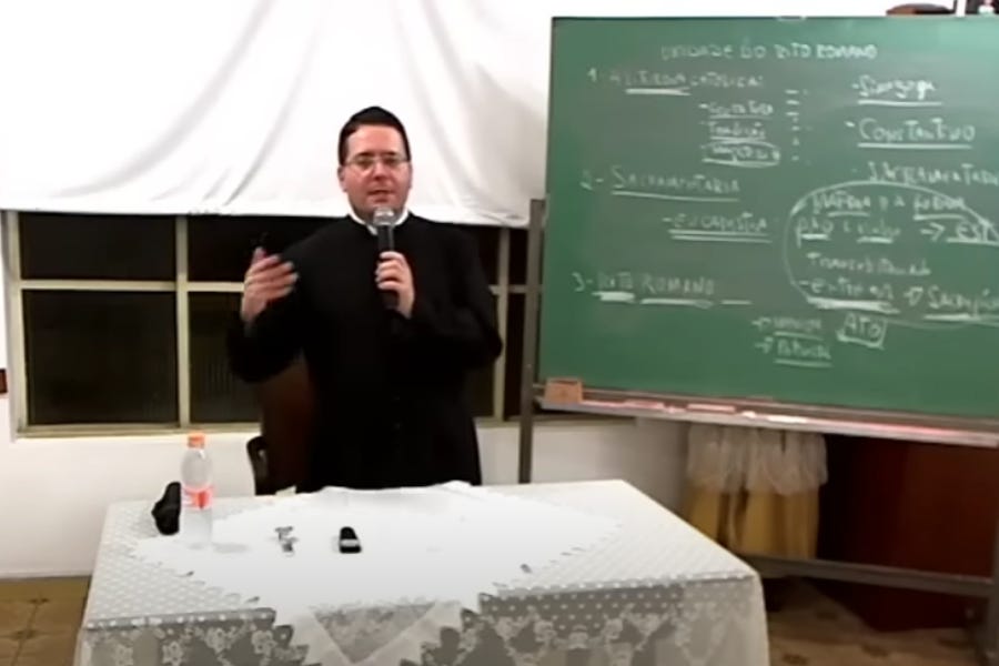 Brazilian priest accused of schism faces canonical proceedings