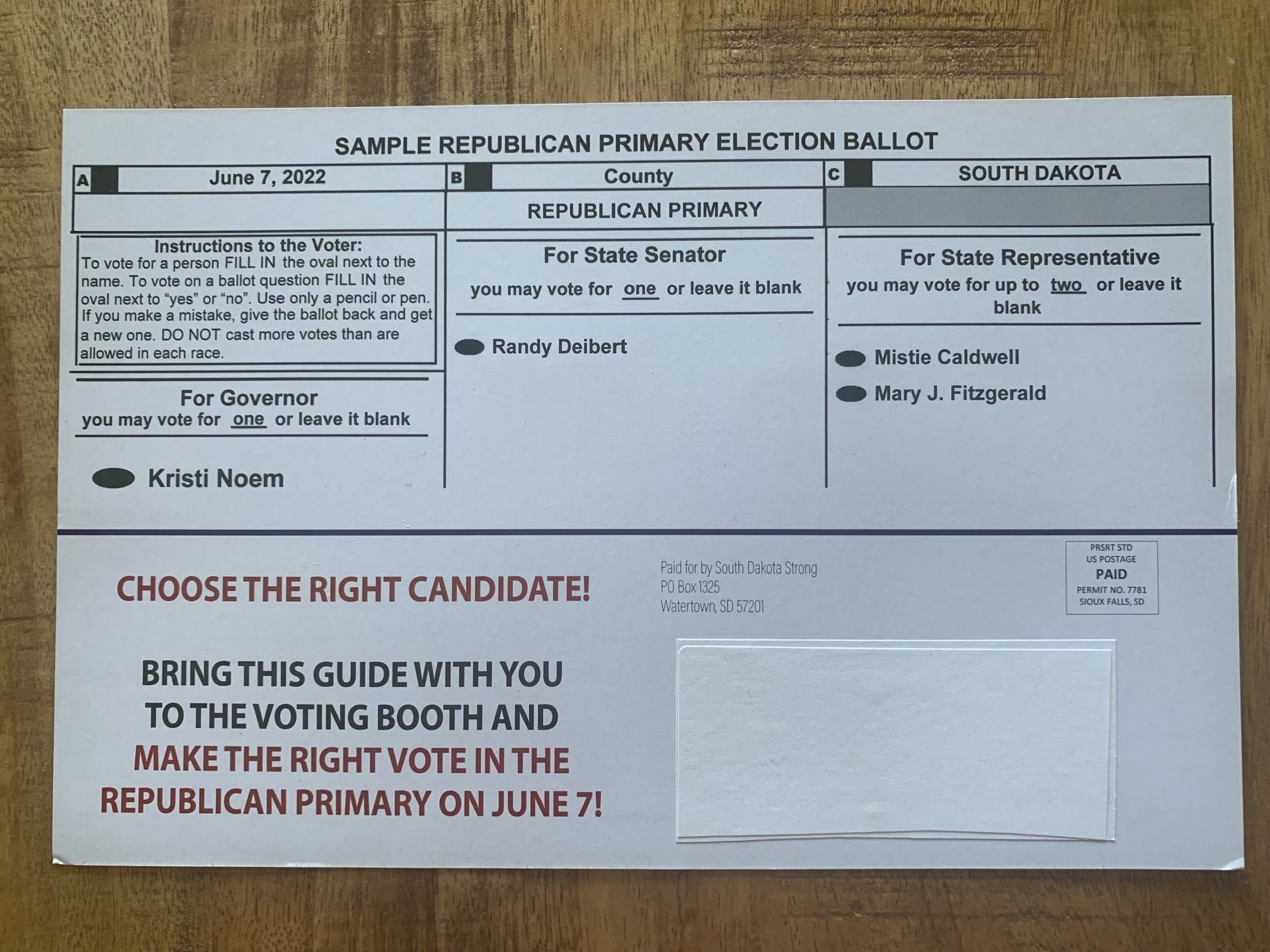 Doctored sample ballots targeted in proposed campaign rule