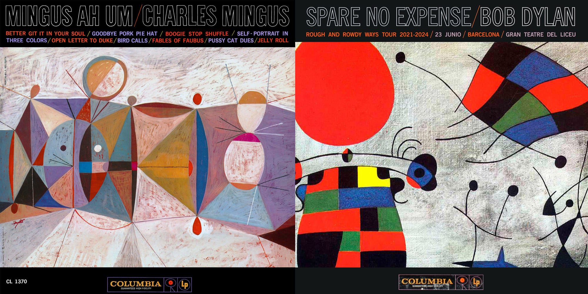 Jazz-Themed Bootleg Covers for Every Show on Dylan's European Tour