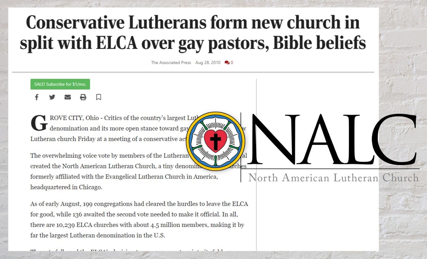 What is the Evangelical Lutheran Church in America (ELCA)?