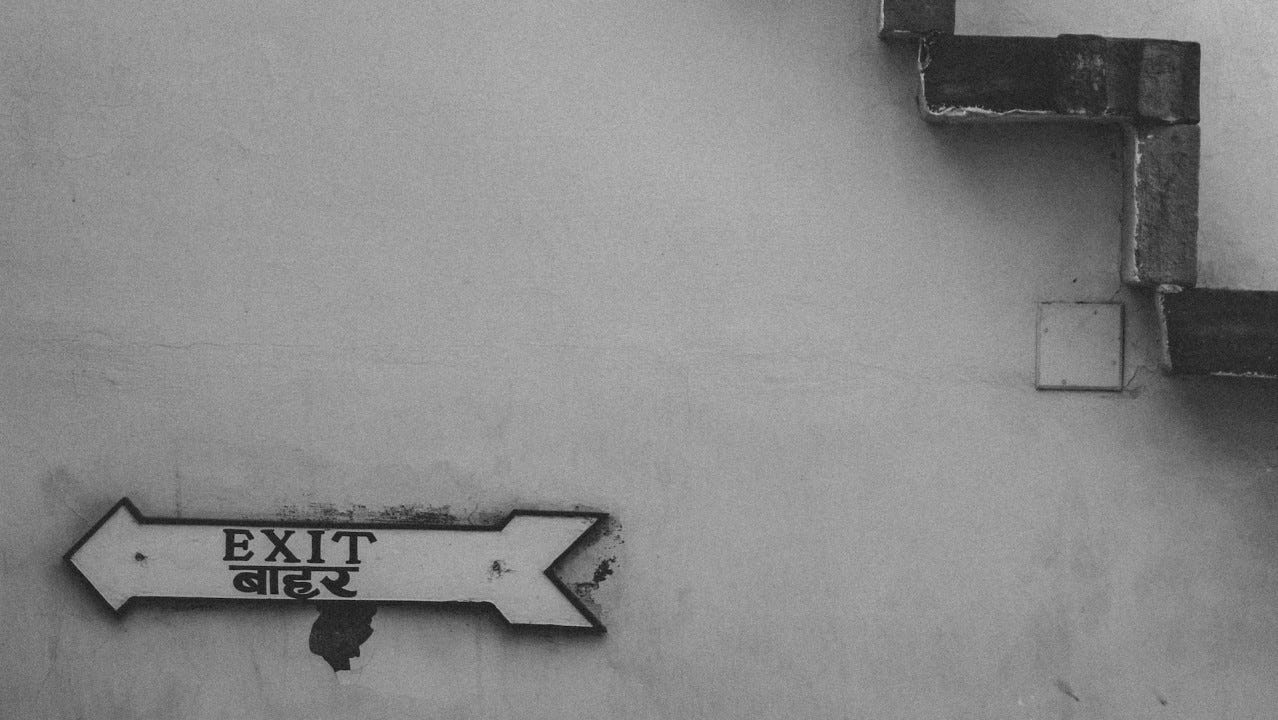 The Grateful Exit - by Jason Shaw - theRealms