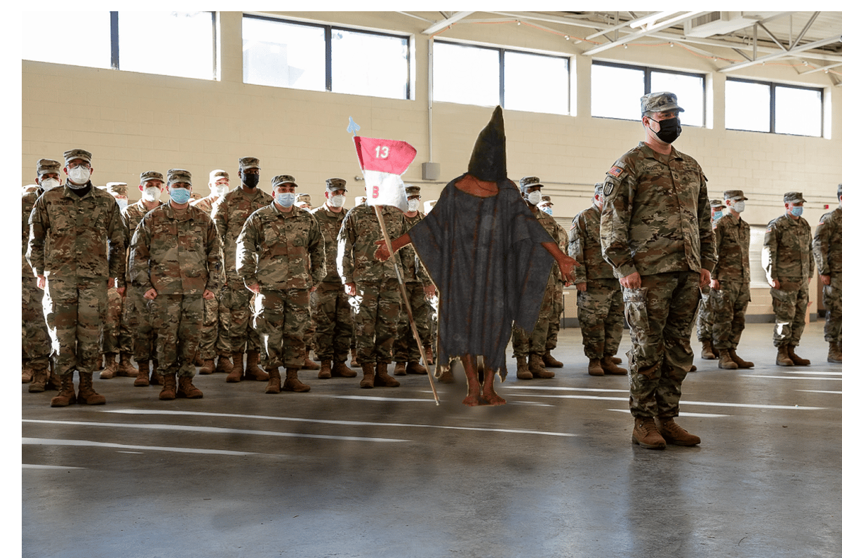 Former Abu Ghraib guard assumes responsibility for basic training battalion