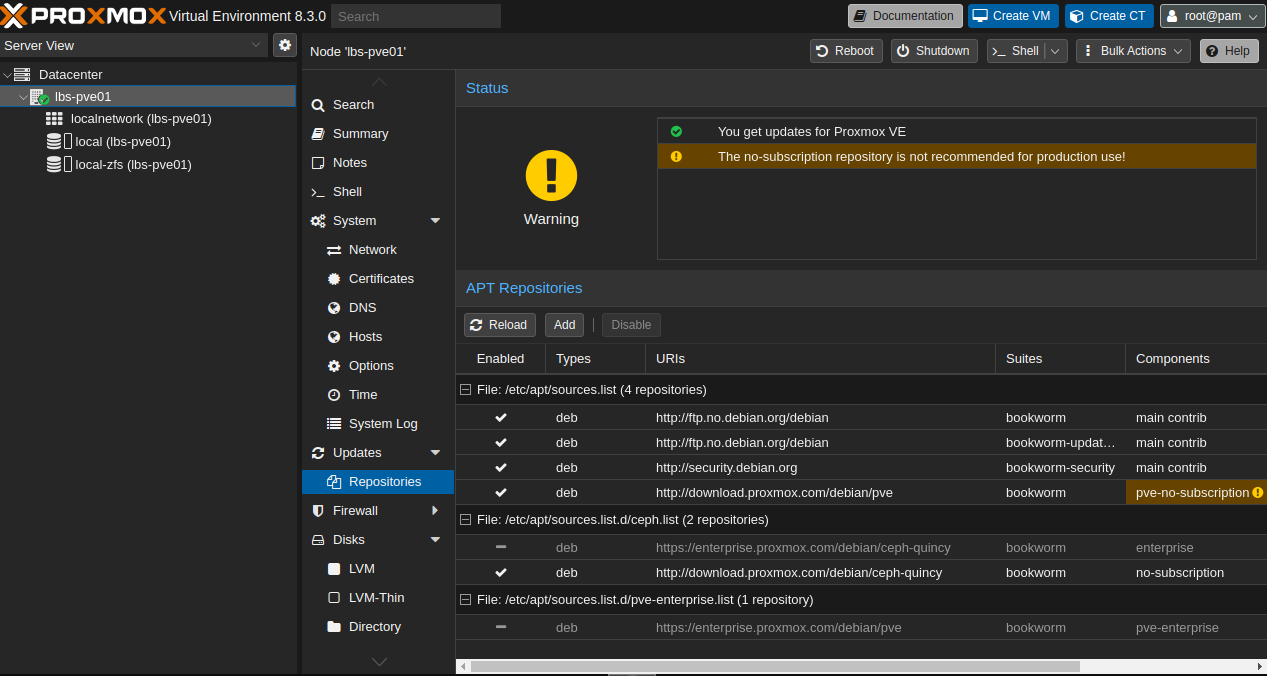 Proxmox VE Setup Part 1: Preparation and Installation