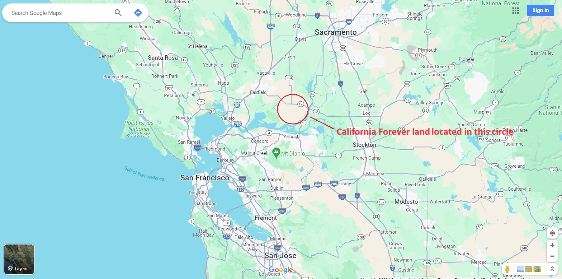 The California Forever project is a great idea