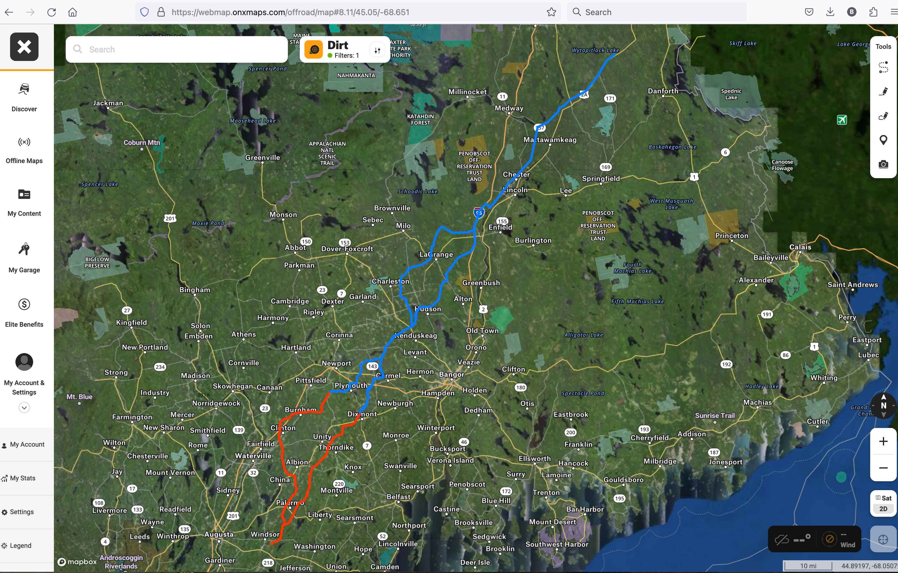 GIS File for the proposed LS Power Transmission Line
