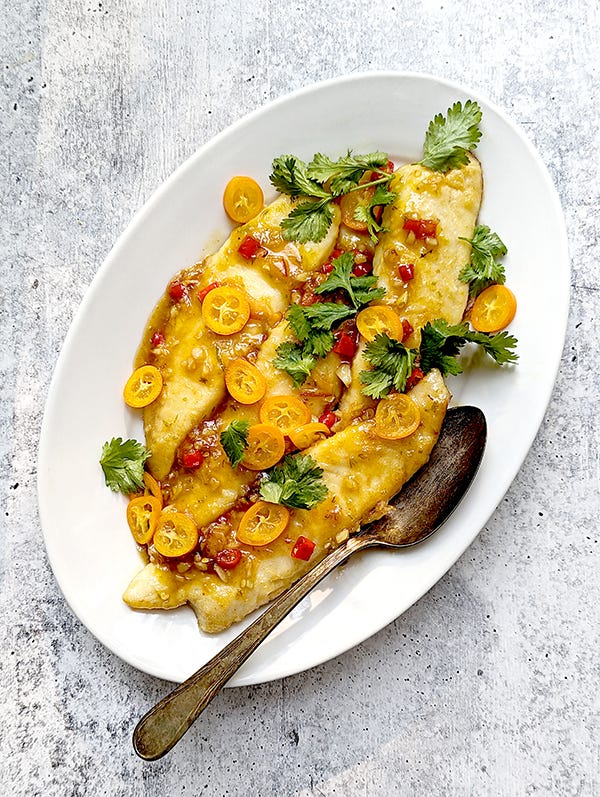 Citrus-Forward Three-Flavored Fish