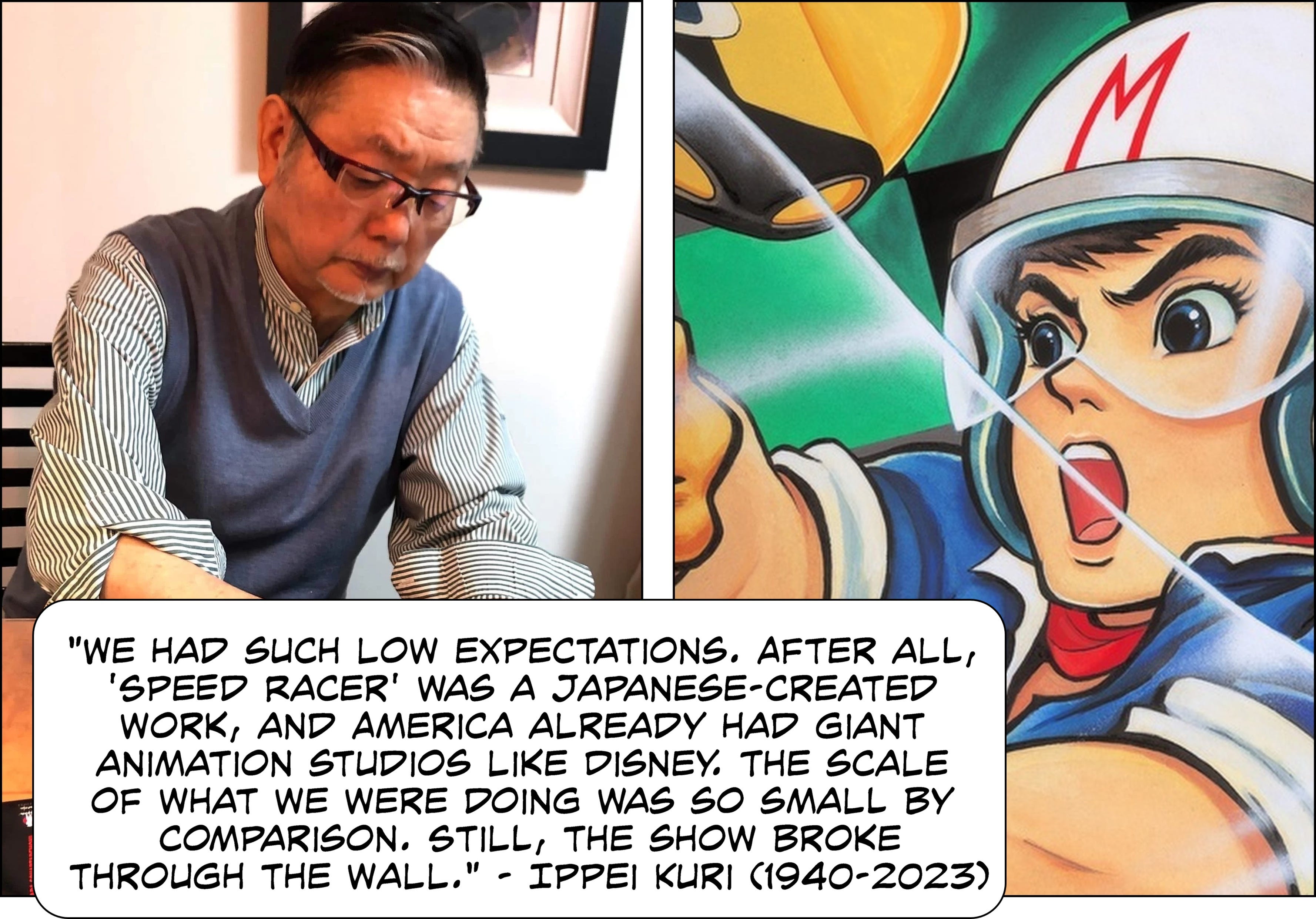 TokyoScope INTERVIEW: Ippei Kuri, Speed Racer, and the Dawn of Anime
