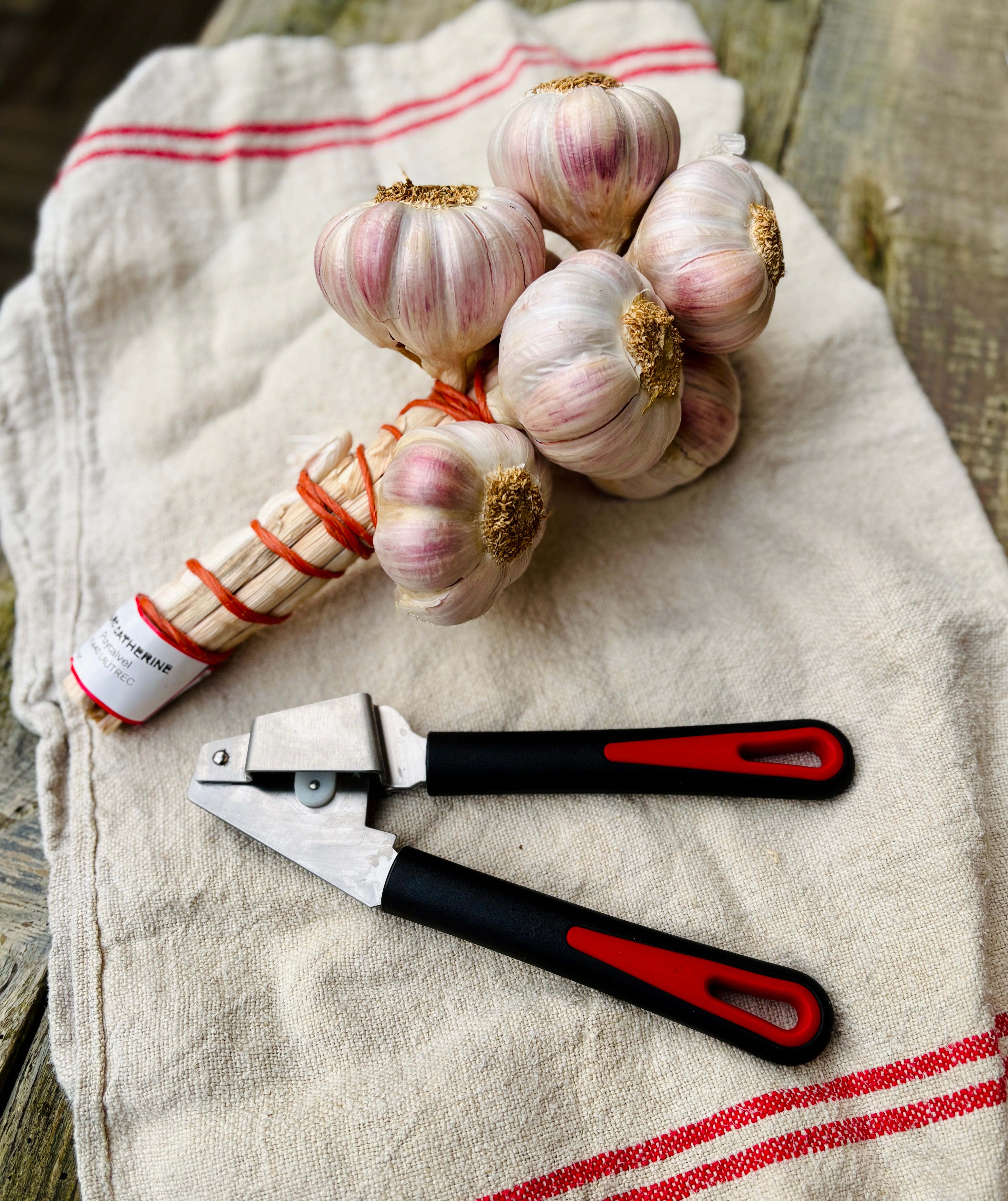 Press garlic clove store