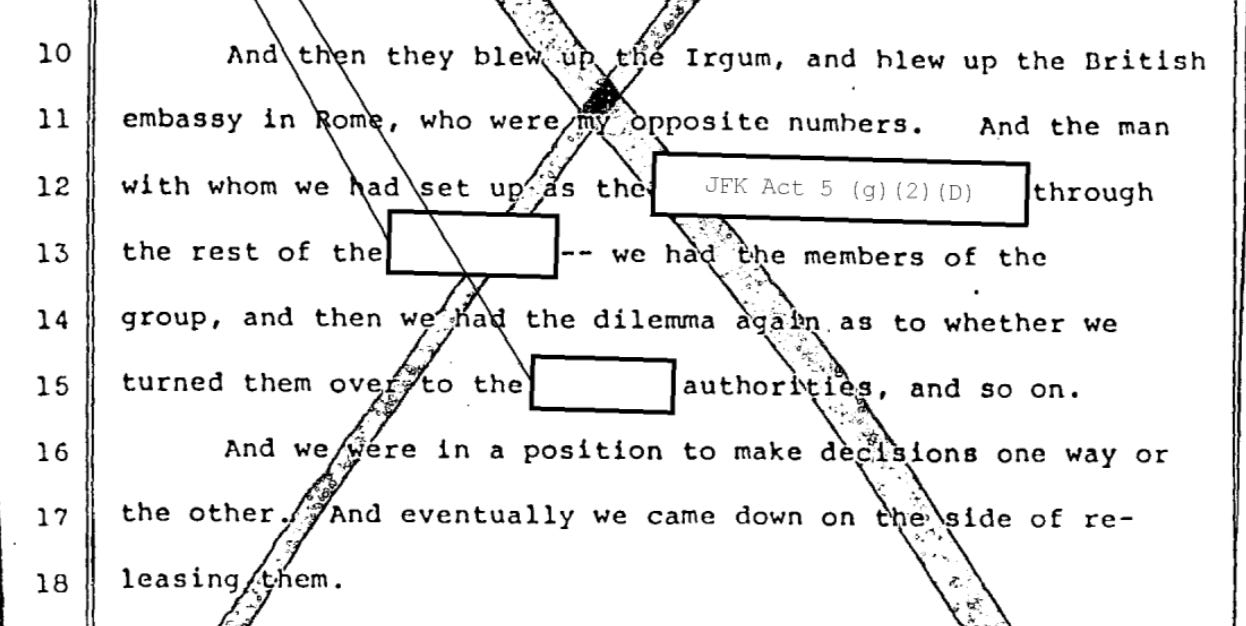 Angleton’s [Redacted] Tale of Israeli Nukes