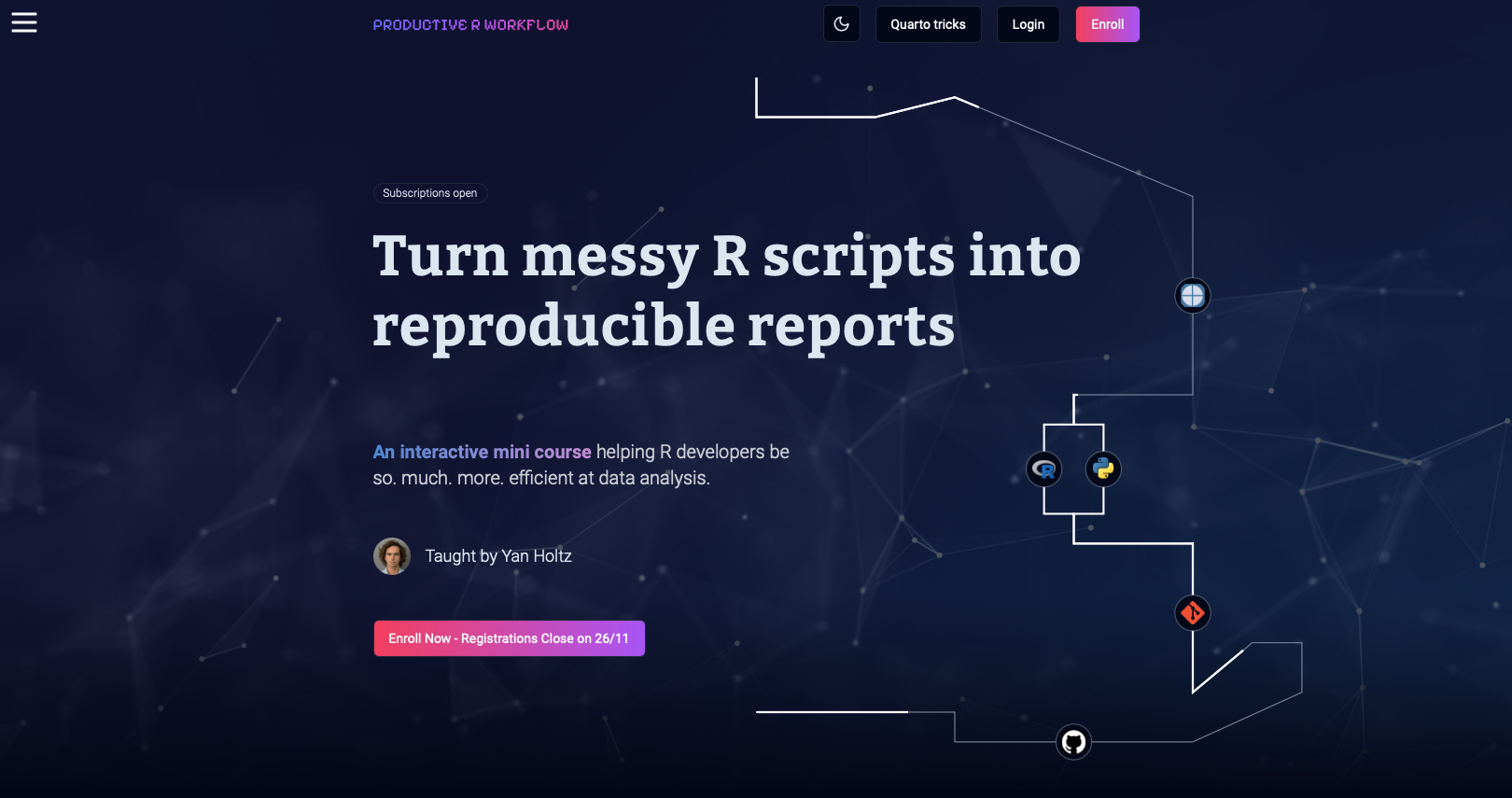 Can you be better at R? - by Yan Holtz - Dataviz Universe