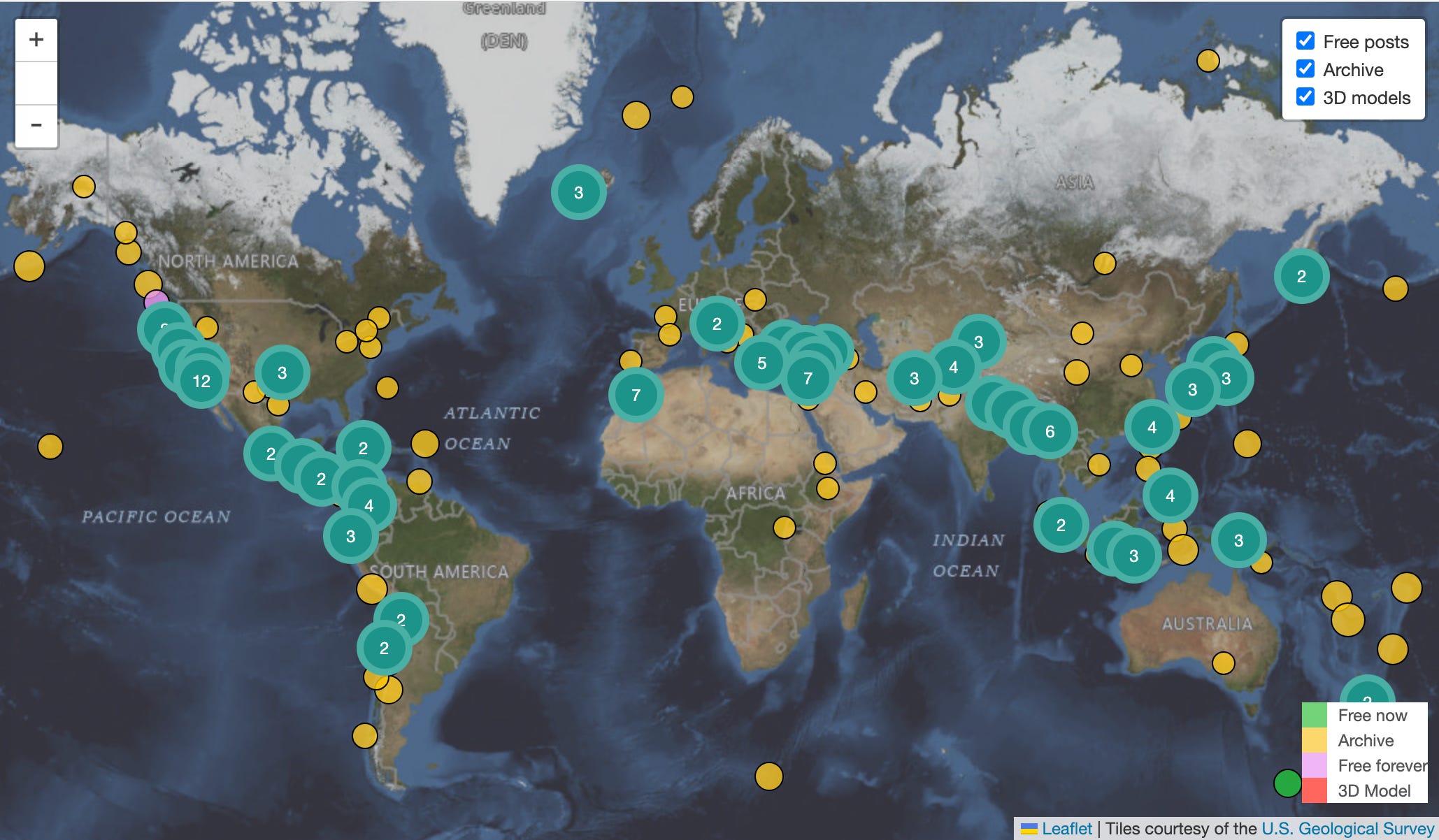 Interactive map - by Judith A Hubbard - Earthquake Insights