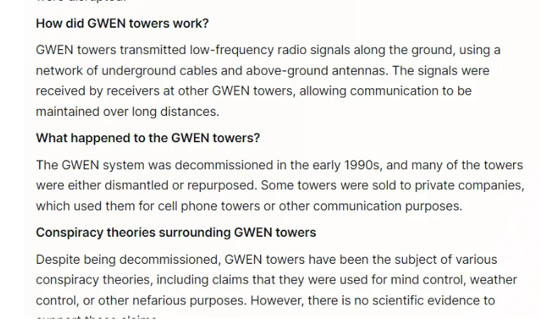 What if They're NOT 5G Towers? Untold History of GWEN Towers: a Deep ...