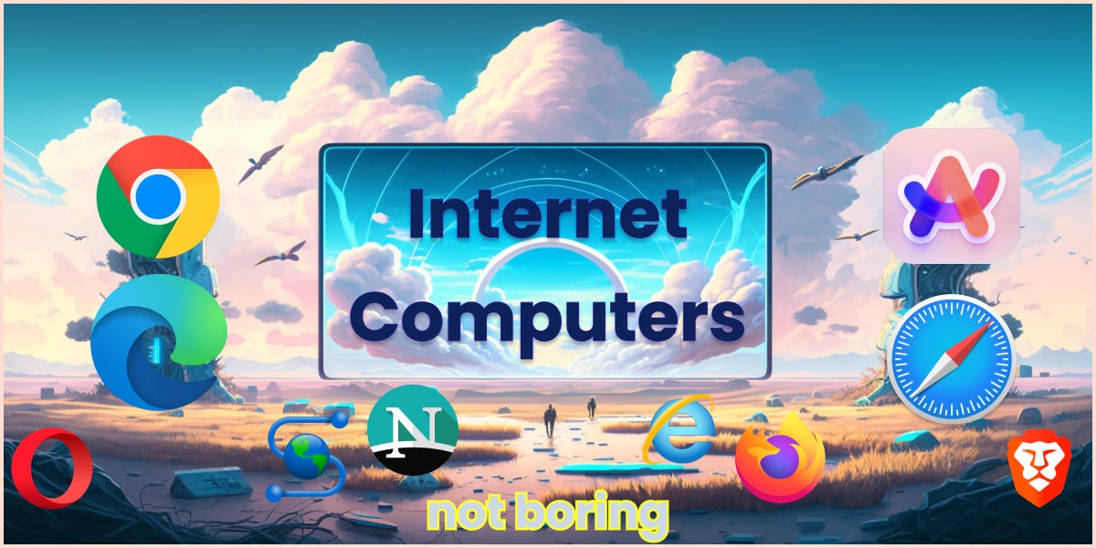 Internet Computers - Not Boring by Packy McCormick