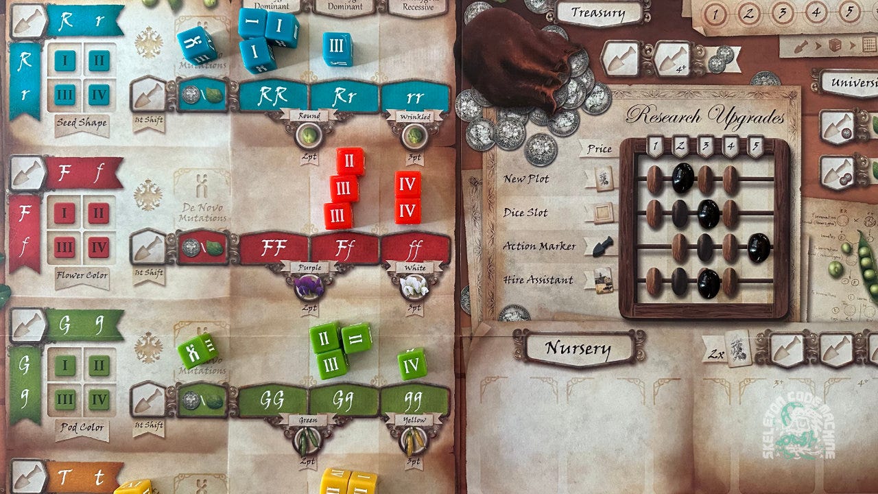 Planting peas with Genotype - Skeleton Code Machine