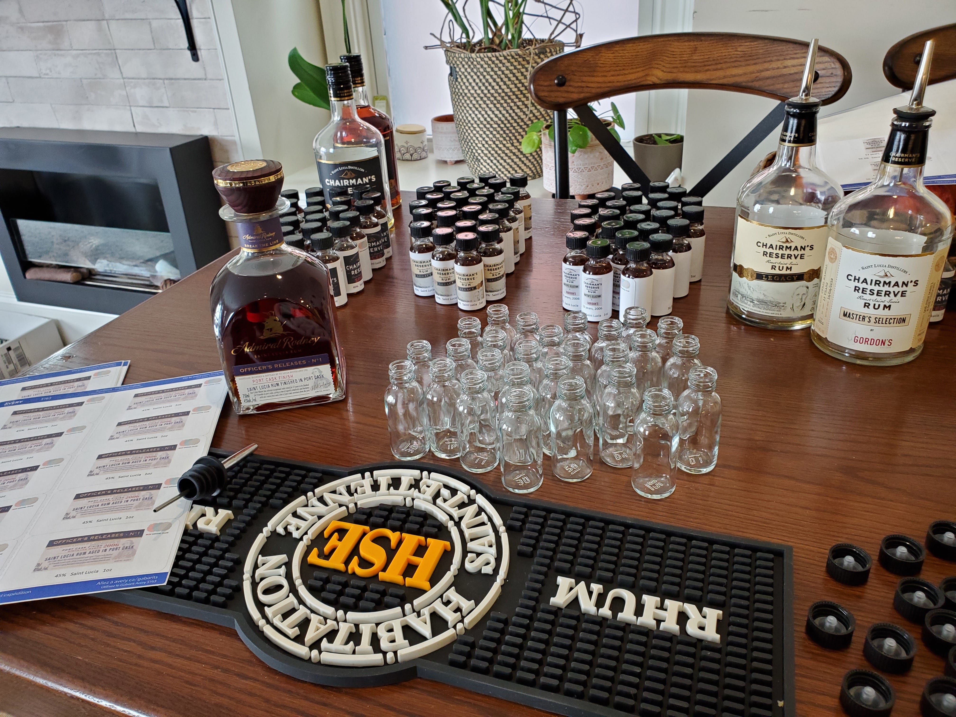 Making Rum Samples - by Olivier R - Rum Social Club