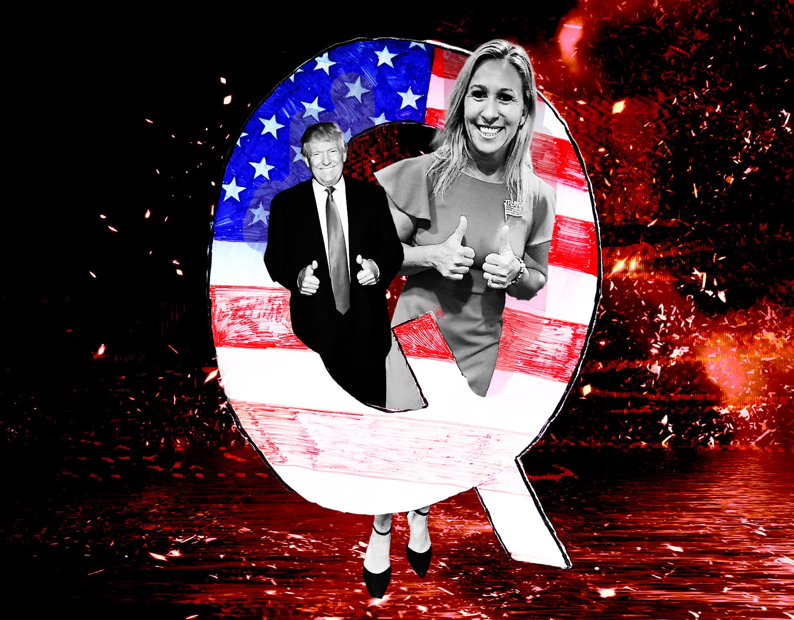 Trump’s Q Endorsement - by Amanda Carpenter - The Bulwark