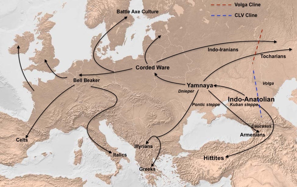 Europe: Nomads, Language, and Blood - by M. E. Rothwell