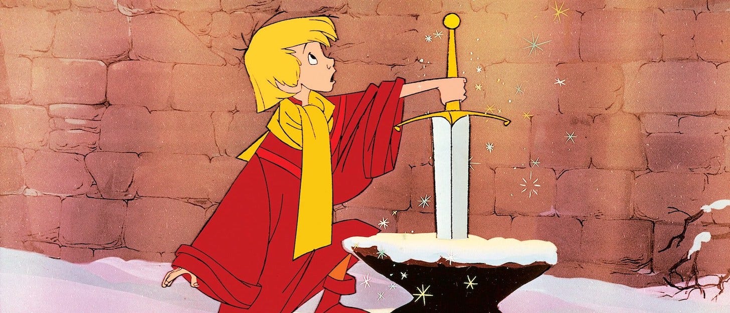 60s Flashback: 'The Sword in the Stone' - by Peter Martin