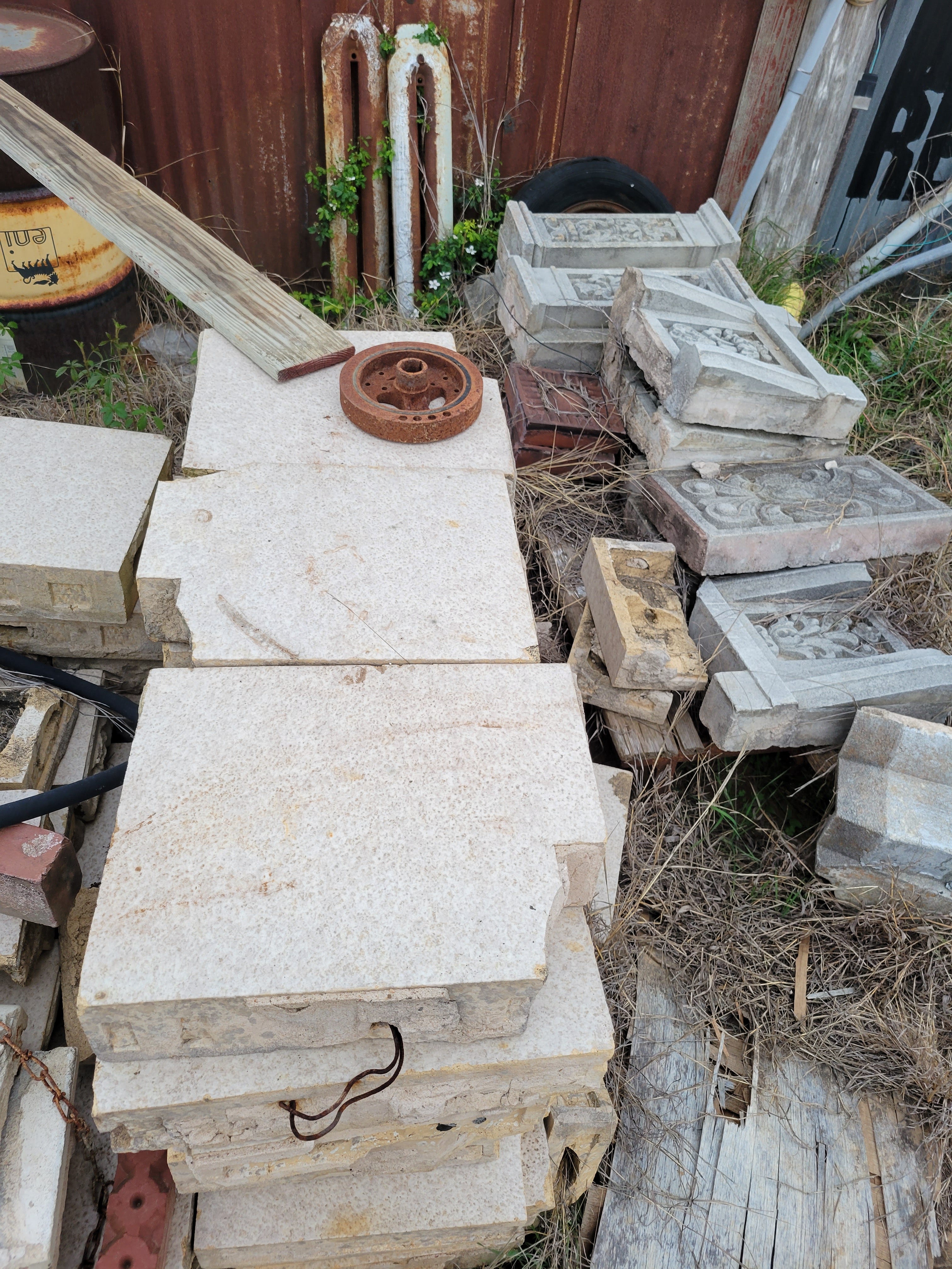 What amazing parts to build a memorial, to create a tribute to honor ...