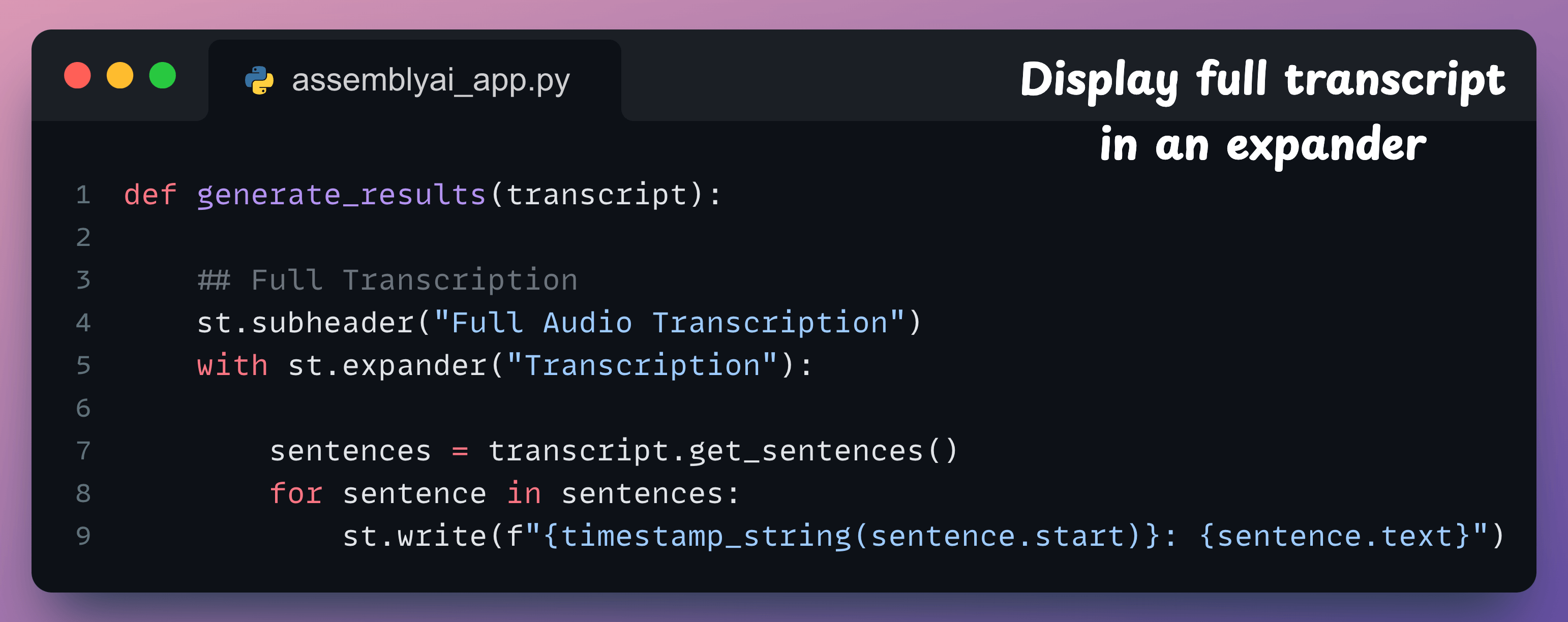 Building an All-in-One Audio Analysis App Using AssemblyAI