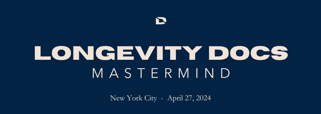 Longevity Docs Mastermind in NYC. Niacine and cardiovascular risks. Longevity Real-Word-Evidence ...