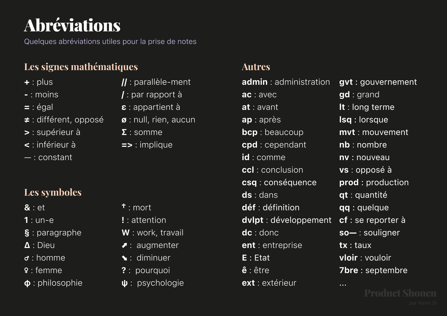 Quelques astuces pour la prise de notes (Partie II)