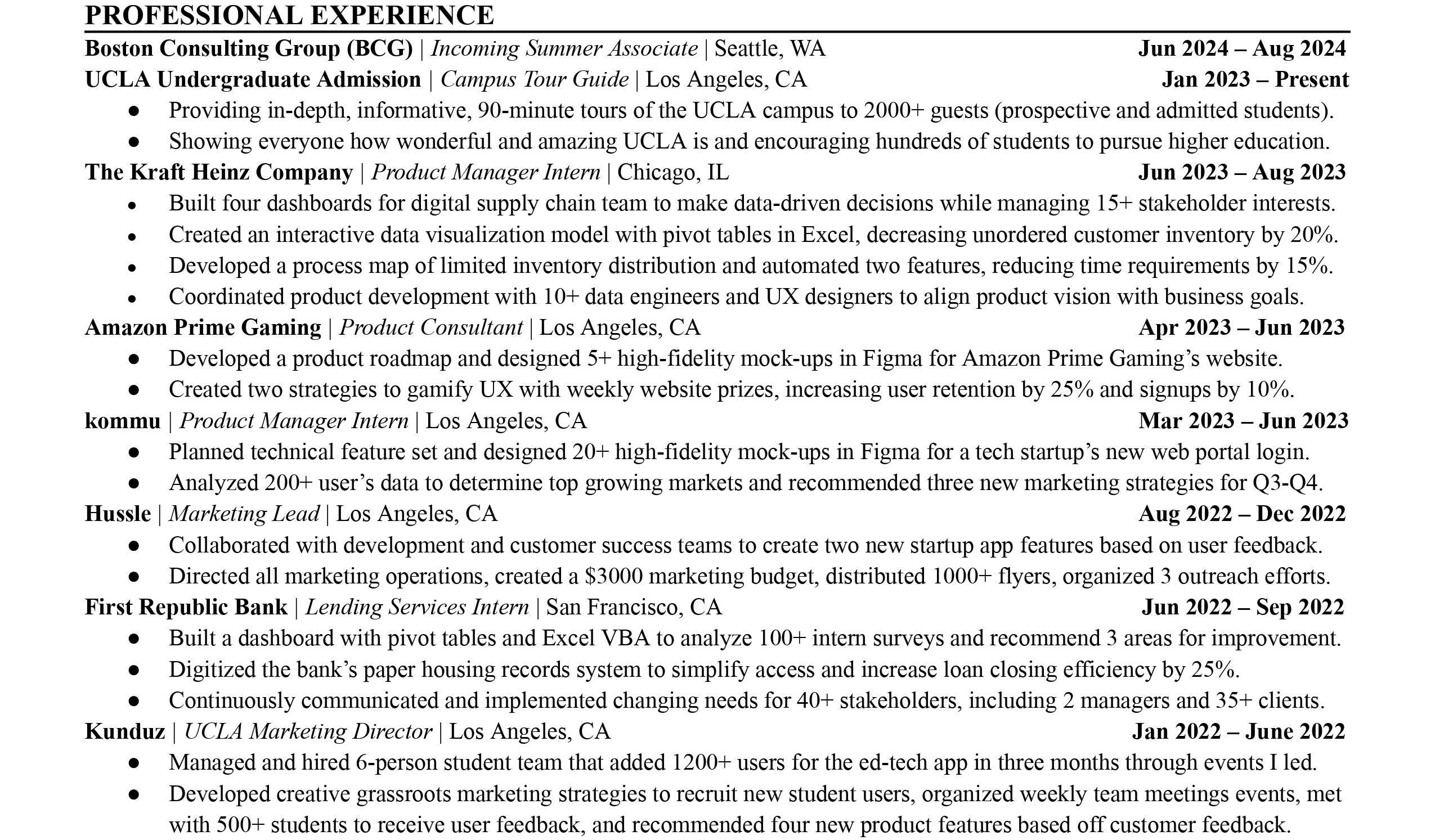 Resumes 101 - Interosity by Dennis Gavrilenko