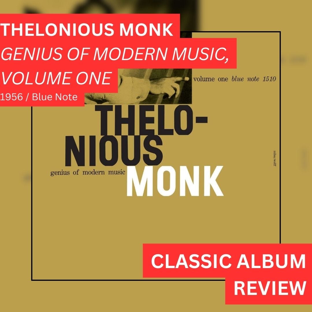 ALBUM REVIEW: Thelonious Monk, 'Genius of Modern Music, Volume One ...