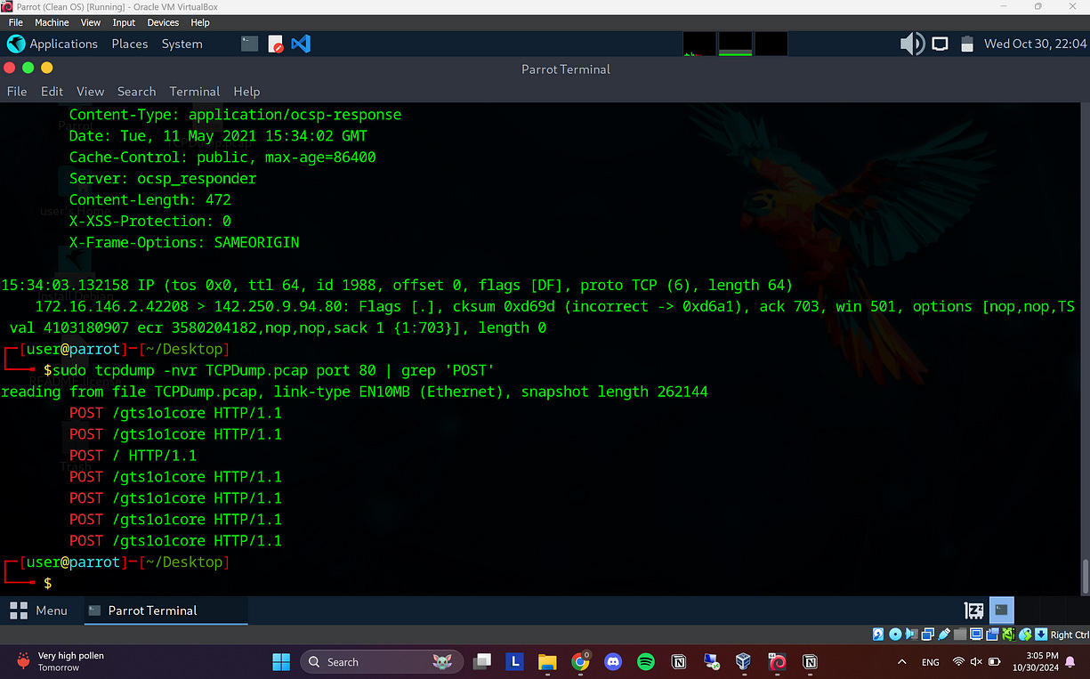 Analyzing Network Traffic With Tcpdump By Omar Haggag