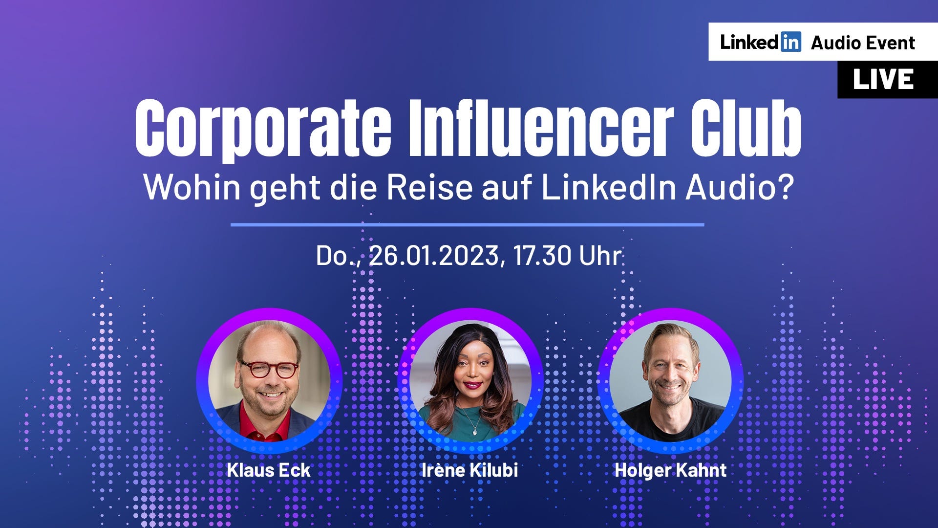 Corporate Influencer Club startet - by Klaus Eck