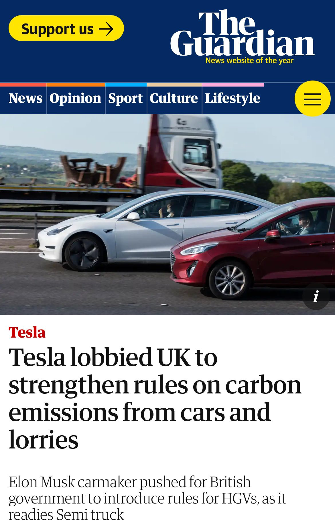 Revealed: Tesla urged Labour to tighten EV laws