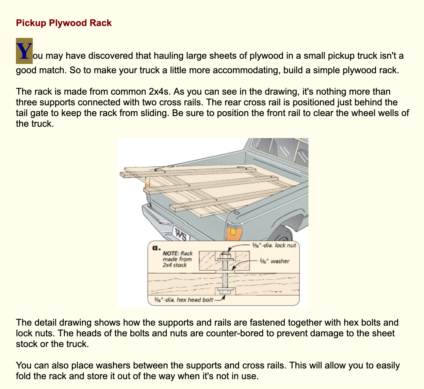 Clever Racks for Boat Builders - Small Craft Advisor