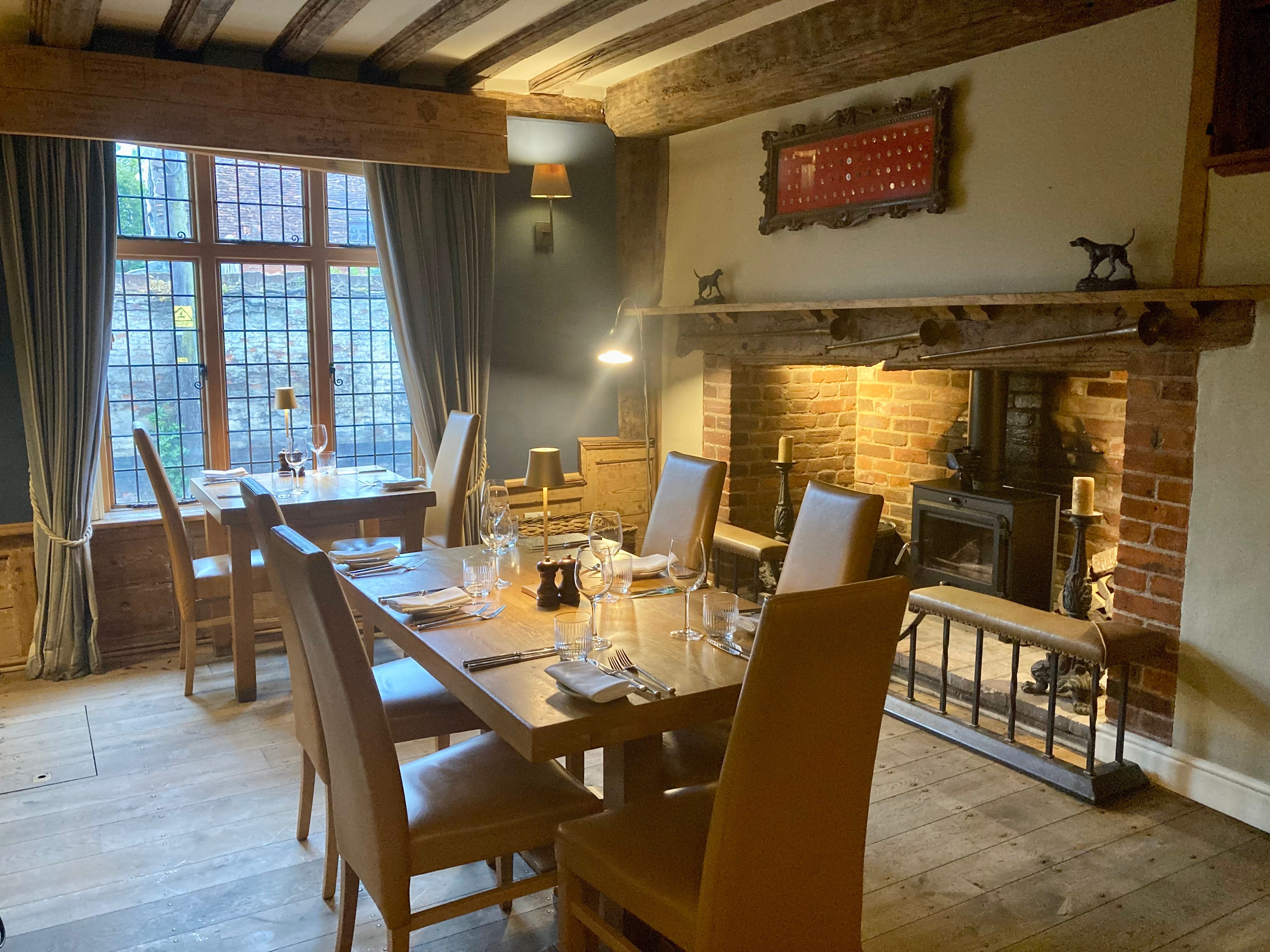 Review of the restaurant at The Bildeston Crown Suffolk 2023